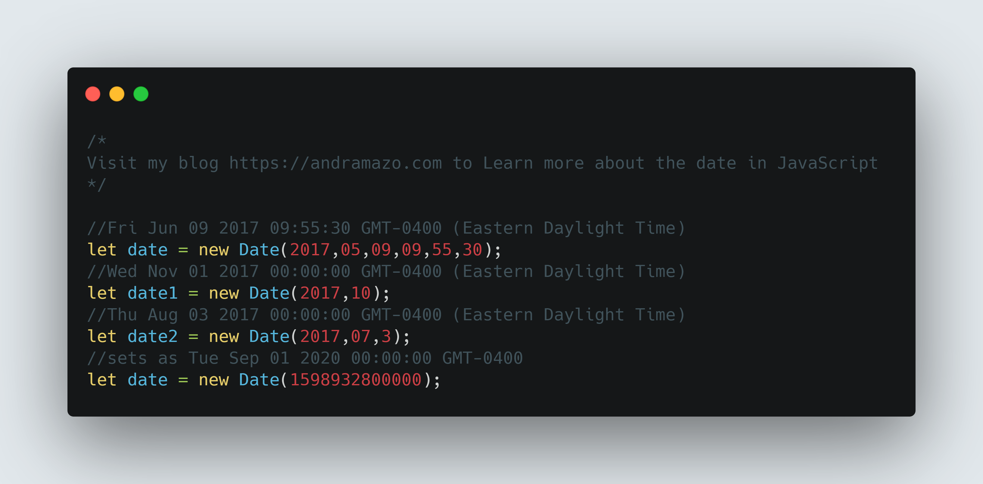 Learn About Javascript Dates Andramazo 8915